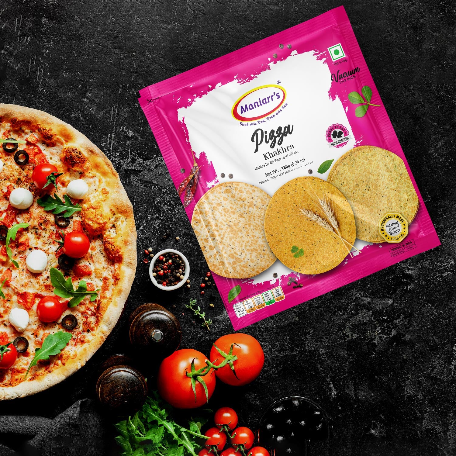 Italian Wheat Chips 2 Flavours (Combo Pack of 4) – Maniarrs